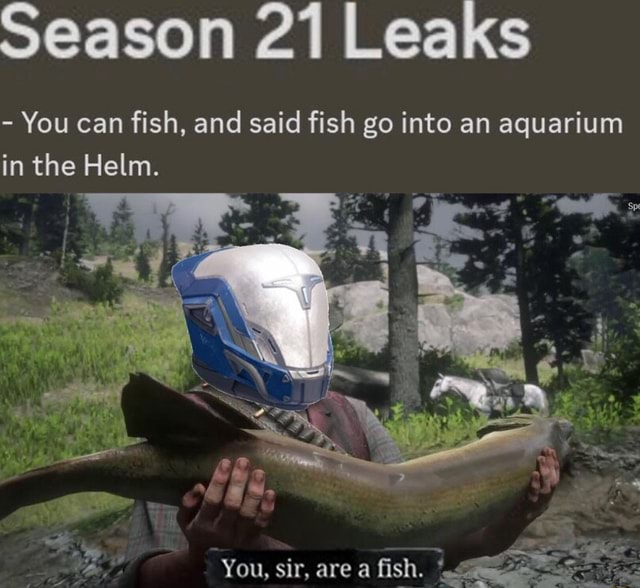 Season 21 Leaks - You can fish, and said fish go into an aquarium in ...