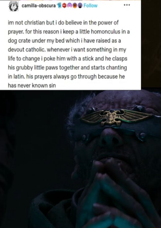 Camilla-obscura im not christian but i do believe in the power of ...