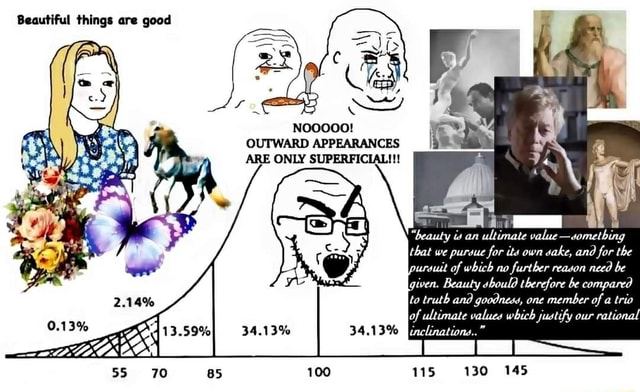 Beautiful things are good NOOOOO! OUTWARD APPEARANCES ARE ONLY ...