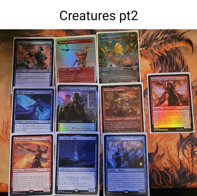 Creatures counter on Sprite (Gam Wizard Caarare Gonn War) ag instant or ...