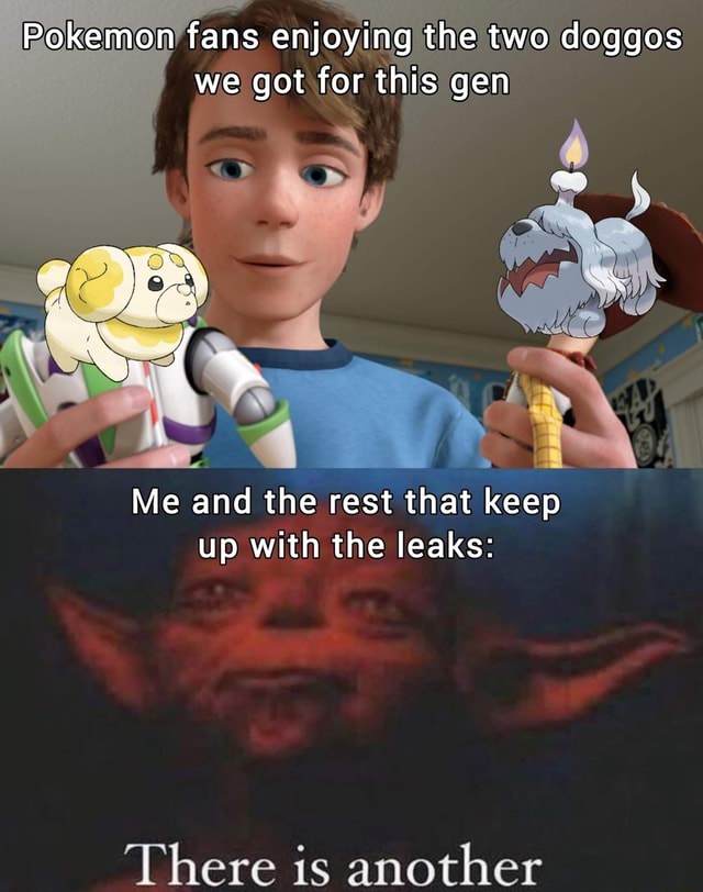 Pokemon' fans enjoying the two doggos we got for this gen Me and the ...