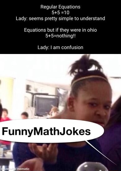 Regular Equations =10 Lady: seems pretty simple to understand Equations ...