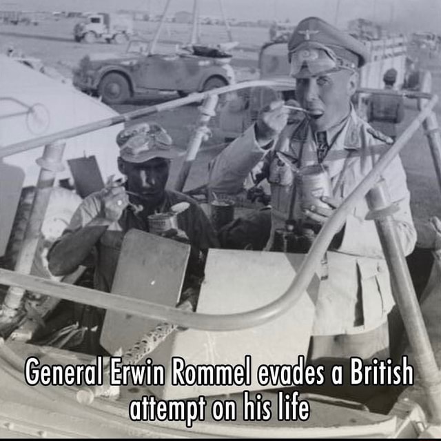 General Erwin Rommel evades British atfempt on his life - seo.title