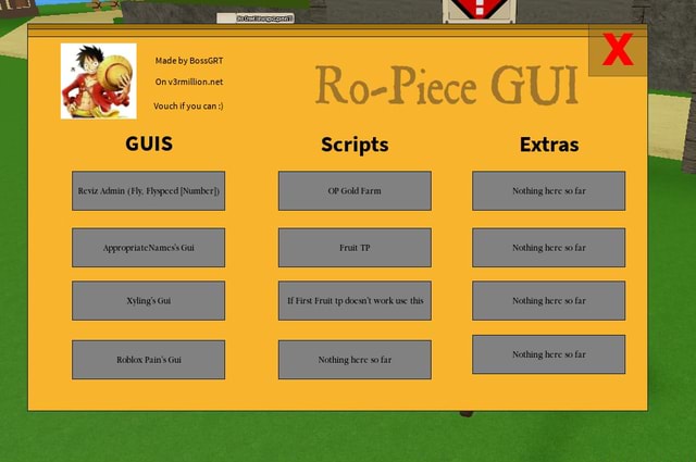 #op #gui #roblox - Ro-Piece GUI - iFunny