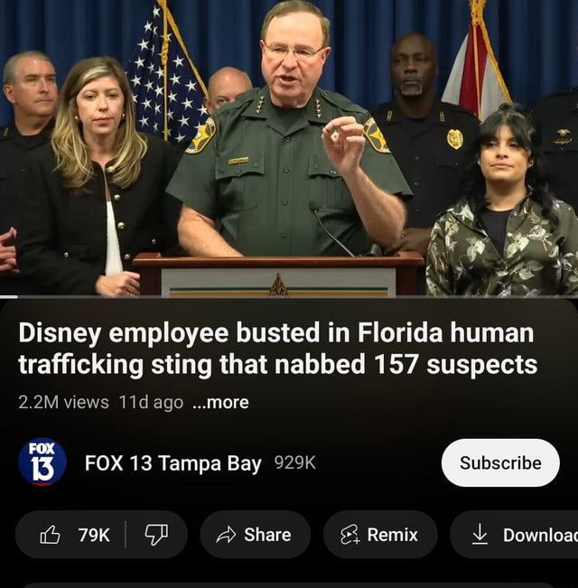 Disney employee busted in Florida human trafficking sting that nabbed ...