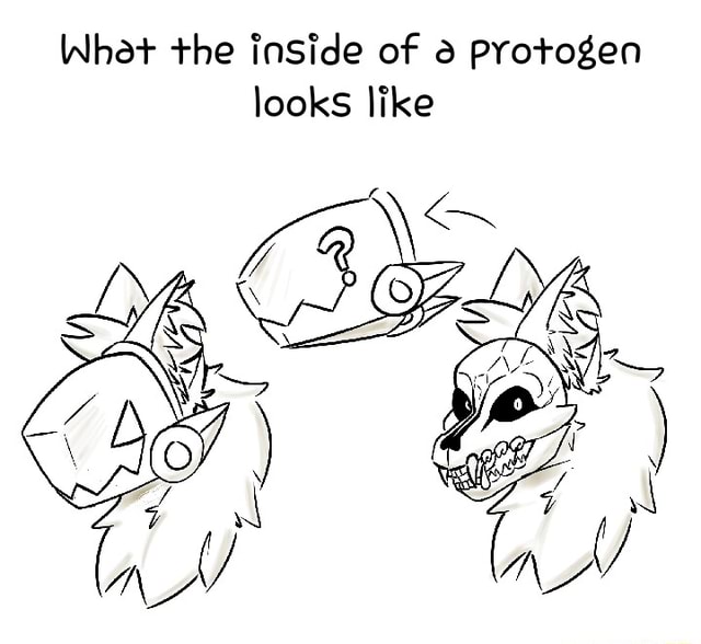 Whet the inside of protogen looks like - iFunny