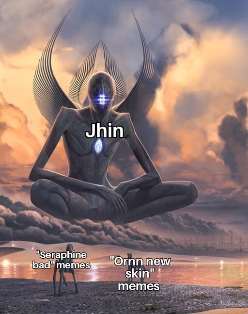 "Seraphine bad" memes "Ornn new skin" memes - iFunny