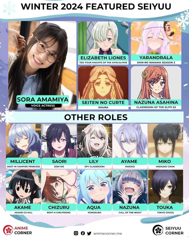 WINTER 2024 FEATURED SEIYUU ELIZABETH LIONES YARANDRALA FOUR KNIGHTS OF ...