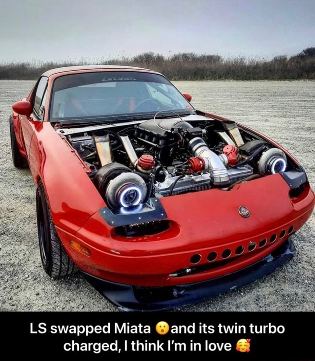 PA LS swapped Miata @and its twin turbo charged, I think I'm in love ...