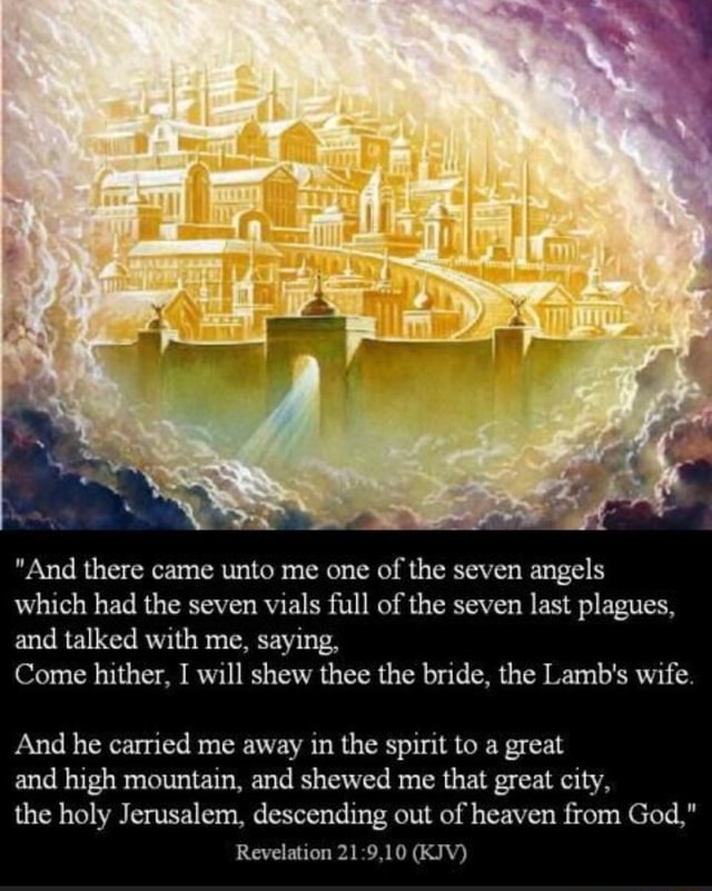 "And there came unto me one of the seven angels which had the seven ...