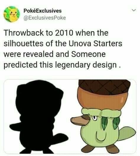 PokeExclusives Throwback to 2010 when the silhouettes of the Unova ...