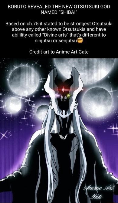 BORUTO REVEALED THE NEW OTSUTSUKI GOD NAMED "SHIBAI" Based on ch it ...