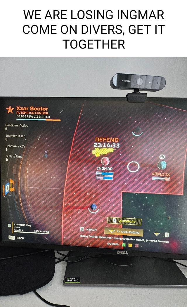 WE ARE LOSING INGMAR COME ON DIVERS, GET IT TOGETHER Xzar Sector ...