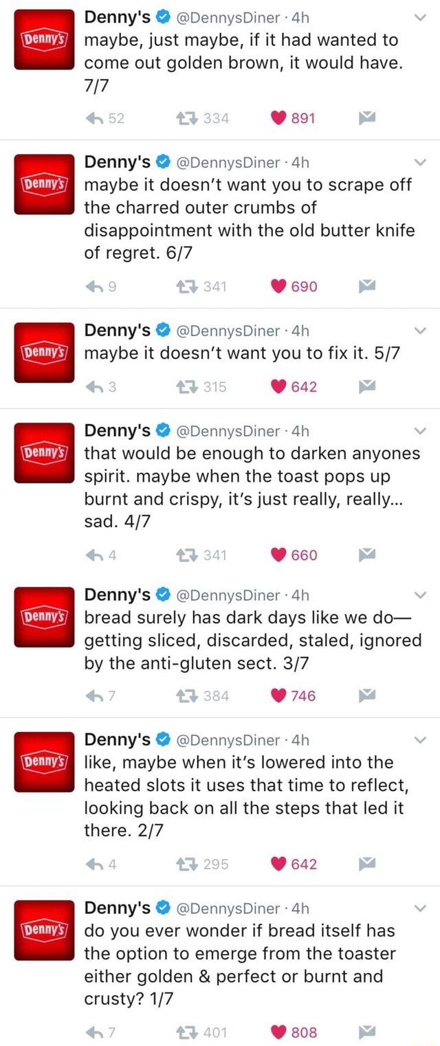 TN IN (Dennys) maybe, just maybe, if it had wanted to come out golden ... TN IN (Dennys) maybe, just maybe, if it had wanted to come out golden ...