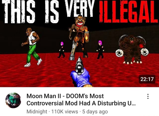 Moon Man II - DOOM's Most Controversial Mod Had A Disturbing U ...