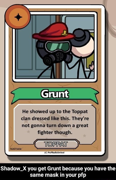 He showed up to the Toppat clan dressed like this. They're not gonna ...