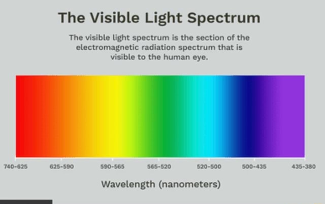 The Visible Light Spectrum The visible light spectrum is the section of ...