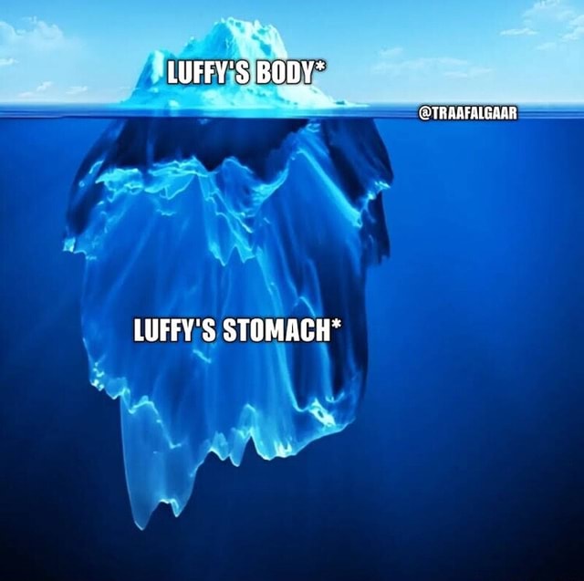 LUFFY'S BODY" LUFFY'S STOMACH" - iFunny