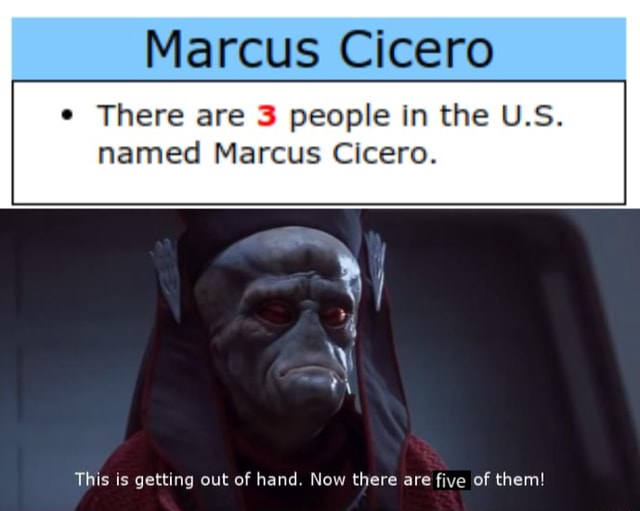 Marcus Cicero There are 3 people in the U.S. named Marcus Cicero. This ...
