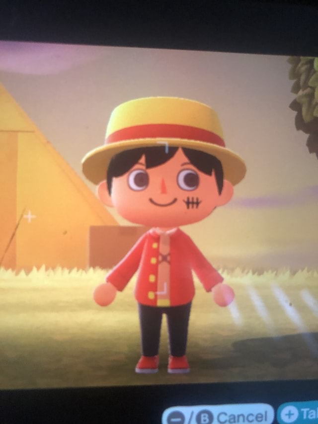 Luffy in animal crossing #onepiece - iFunny