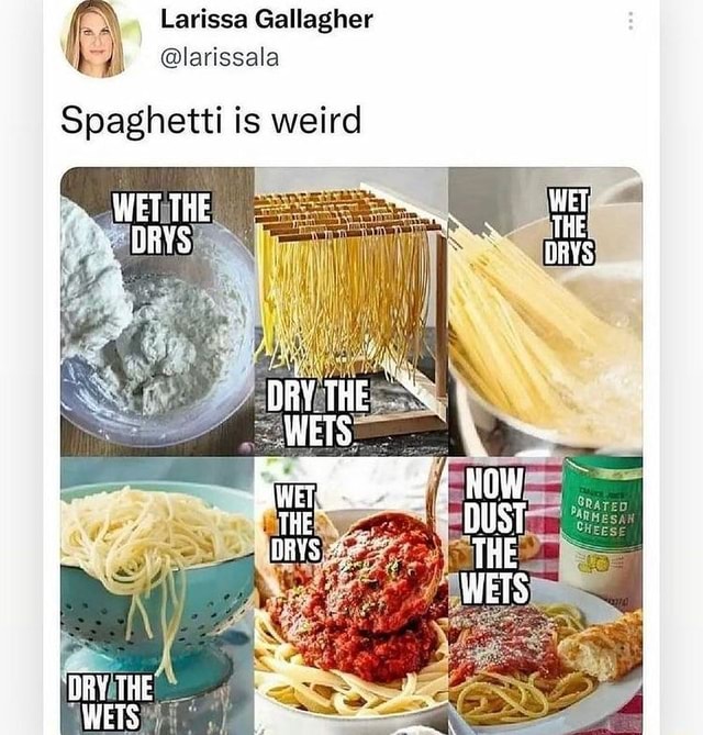 Gallagher Spaghetti is weird - iFunny