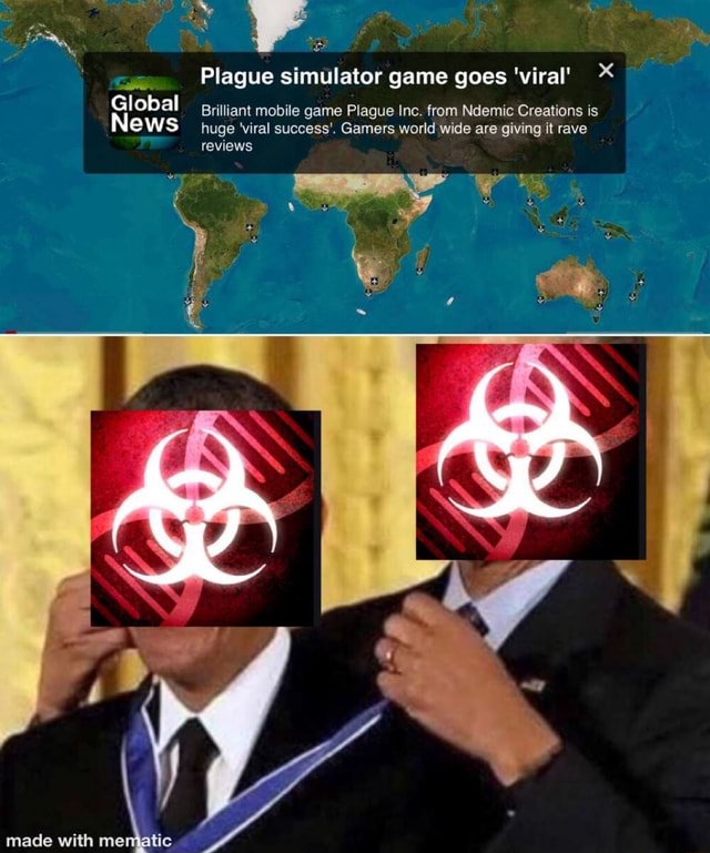 Plague simulator game goes 'viral' Global Brilliant mobile game Plague ...