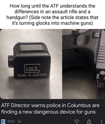 How long until the ATF understands the differences in an assault rifle ...
