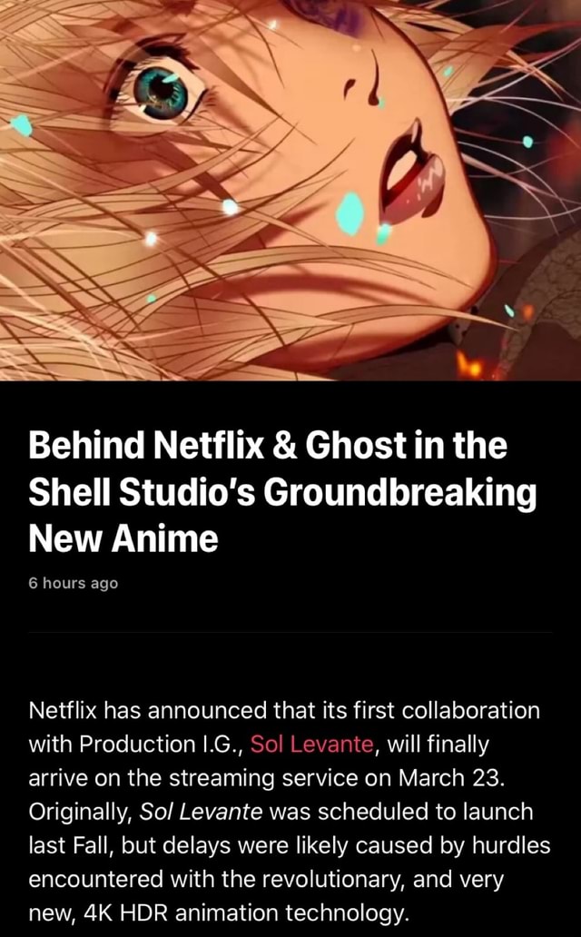 Behind Netflix Ghost in the Shell Studio's Groundbreaking New Anime ...