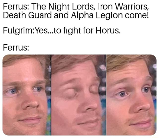 Ferrus: The Night Lords, Iron Warriors, Death Guard and Alpha Legion ...