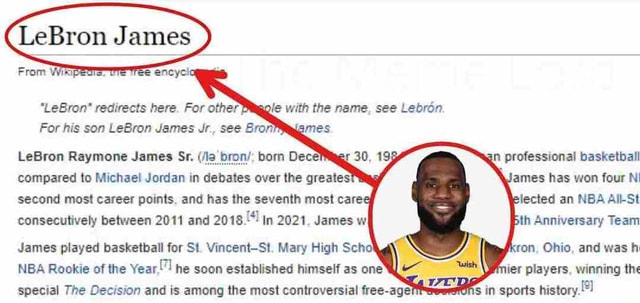 Lebron james - LeBron James ple with the name see Lebron "LeBron ...
