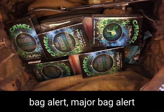 Bag alert, major bag alert - iFunny
