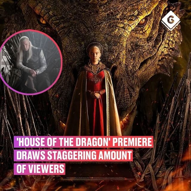House Of The Dragon is already a huge hit for HBO 👇 A whopping 10 million viewers tuned into the ...