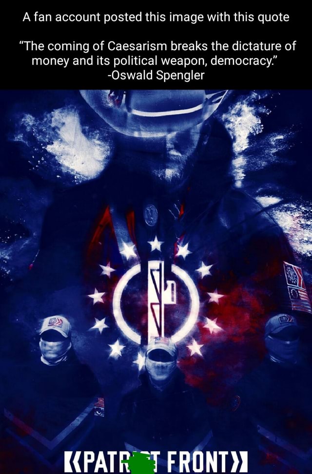 A fan account posted this image with this quote "The coming of ...