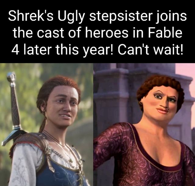Shrek's Ugly stepsister joins the cast of heroes in Fable later this ...