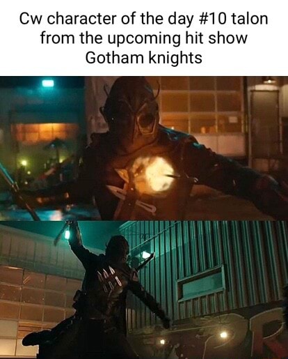 Cw character of the day #10 talon from the upcoming hit show Gotham ...