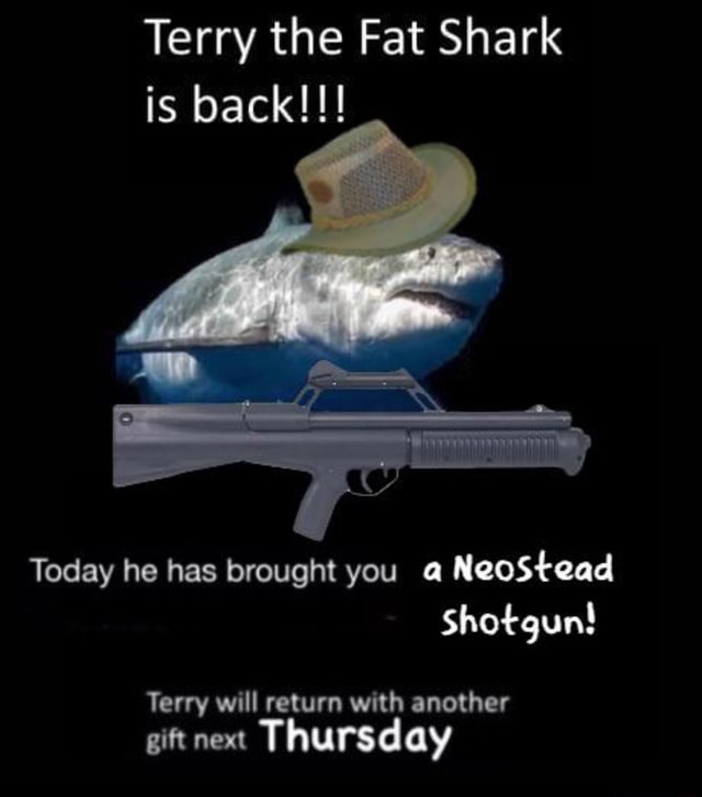 Terry is the reason that Thursday is now known as “Sharkday” - Terry ...
