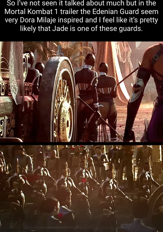 So I've not seen it talked about much but in the Mortal Kombat 1 ...