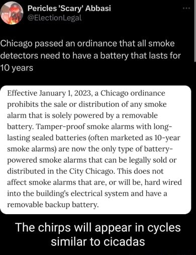 Pericles 'Scary' Abbasi Chicago passed an ordinance that all smoke ...