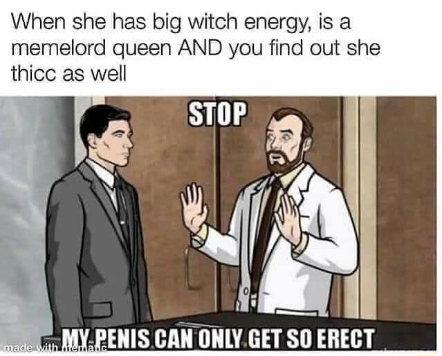 When she has big witch energy, is a memelord queen AND you find out she ...