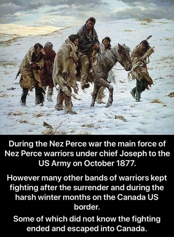During the Nez Perce war the main force of Nez Perce warriors under ...