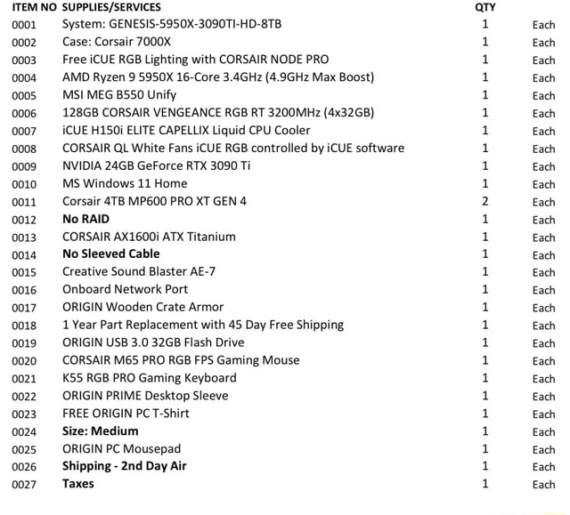 ITEM NO 0001 0002 0003 0004 0005 0006 0007 0008 0009 0010 0011 0012 ...