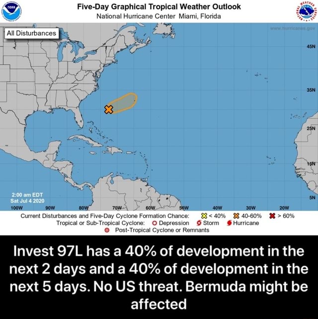 GS, Five-Day Graphical Tropical Weather Outlook National Hurricane ...