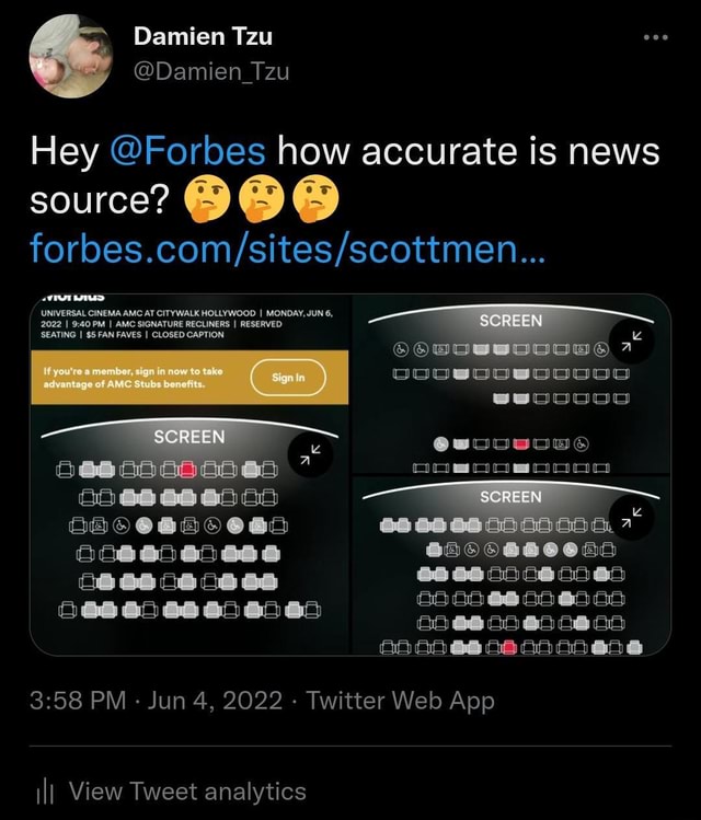 Damien Tzu @Damien_Tzu Hey @Forbes how accurate is news SCREEN source ...