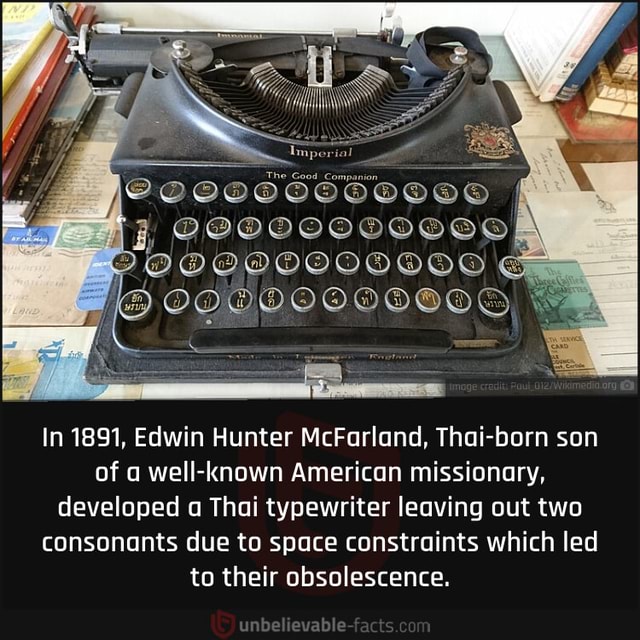 N/A - In 1891, Edwin Hunter McFarland, Thai-born son of o well-known ...