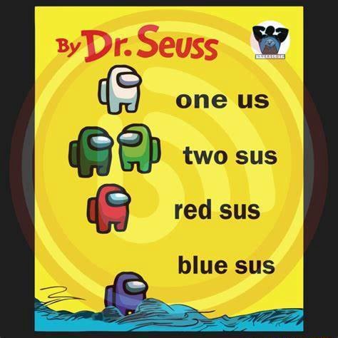 One sus two sus red sus blue sus - syDr. Seuss W one us two sus red sus ...