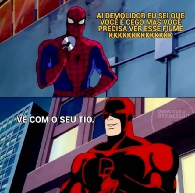 Al DEMOLIDOR EU SEI QUE VOCÊ É CEGO MAS VOCÊ PRECISA VER ESSE vi COM ...