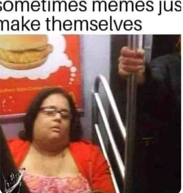 Ometimes memes ake themselves - iFunny