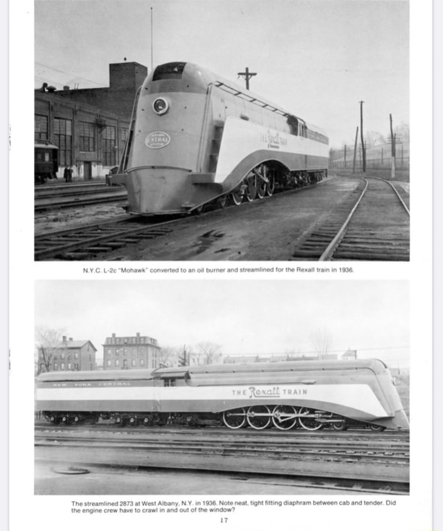 NYC Mohawk" converted to an oil burner and streamlined for the Rexall ...