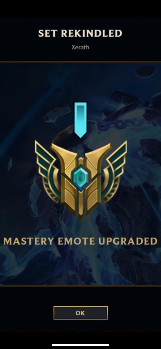 SET REKINDLED MASTERY EMOTE UPGRADED - iFunny