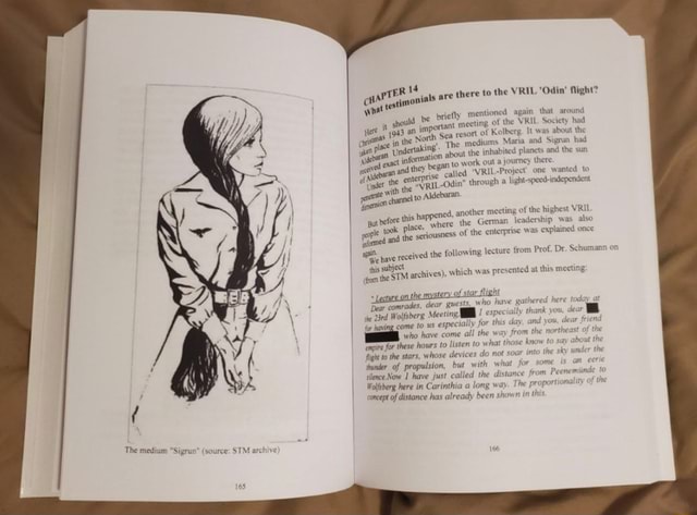 The medium "Sigrun* (source: STM archiv 14 nials are there to the VRIL 'Odin' flight? wynat est ...